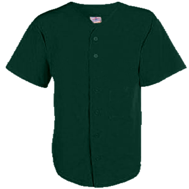 DISCONTINUED Teamwork Athletic Full Button Baseball Jersey - 1225B