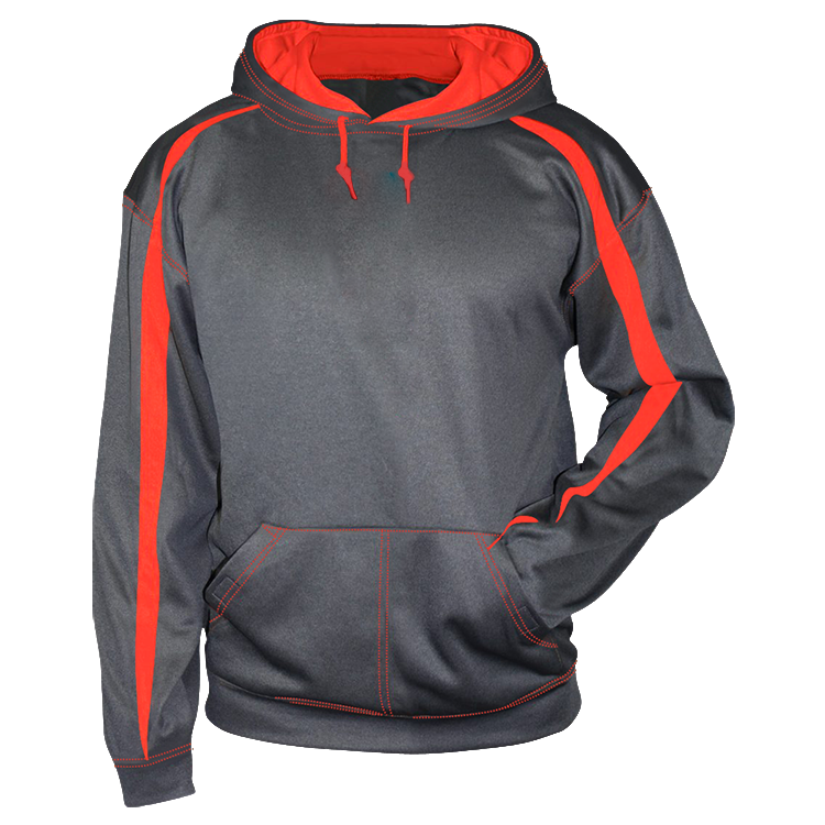Adult Two Color Fusion Hoodie