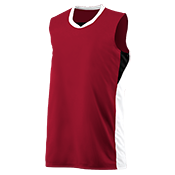 DISCONTINUED Adult Sleeveless Three Color Jersey