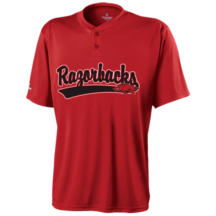 Arkansas Razorbacks Girls Sleeveless Softball Jersey