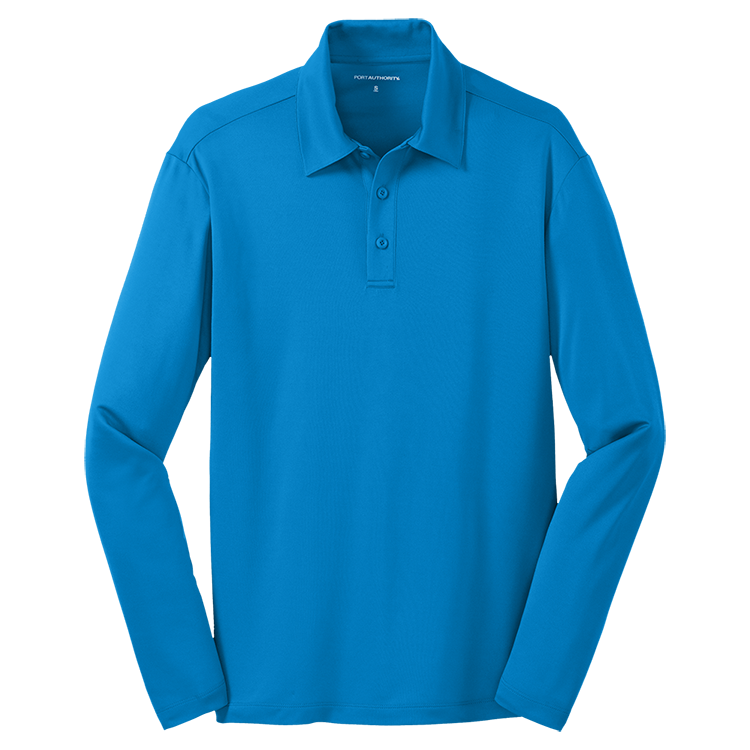 Adult Performance Long Sleeve Polo Shirt