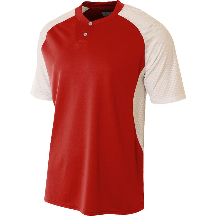 Two Button Baseball Henley