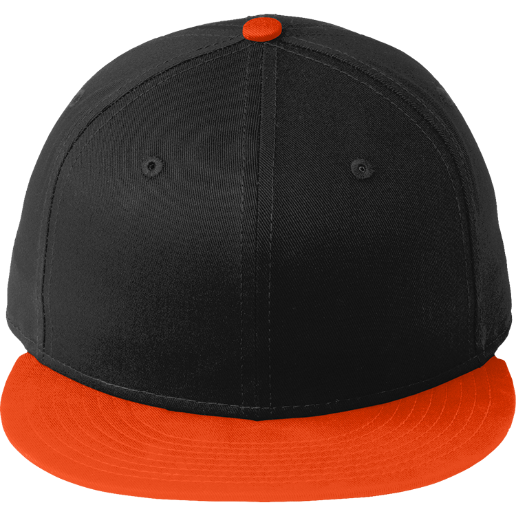 Flat Bill Snapback Cap