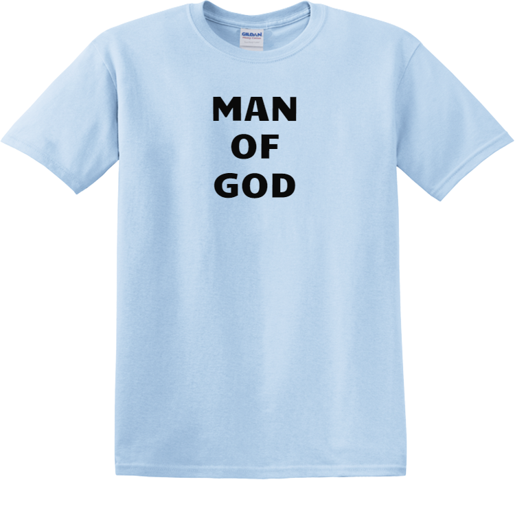 Man Of God - Christian T-shirt Design T-Shirt Design - 3906