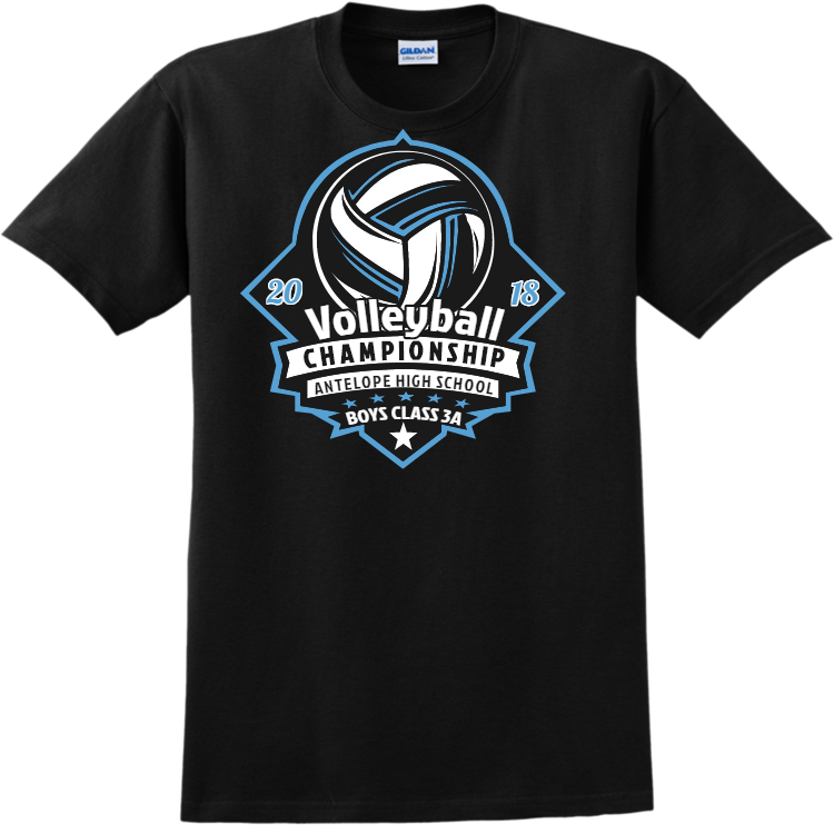 Volleyball T Shirt Design Templates