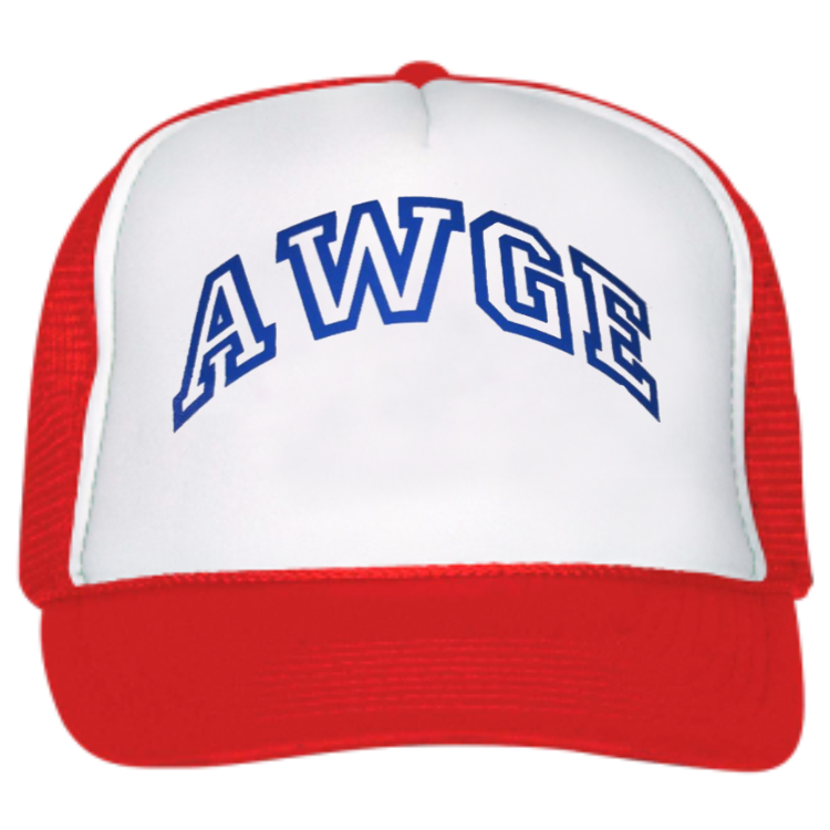 AWGE Create Printed Trucker Hat | Unisex Otto Cap Trucker Hat 39-169