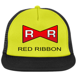 Android 13 Neon Flat Bill Snapback Trucker Cap