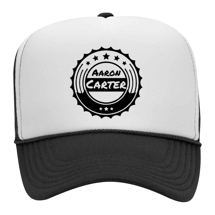 Aaron Carter Logo Create Printed Trucker Hat | Unisex Otto Cap Trucker ...