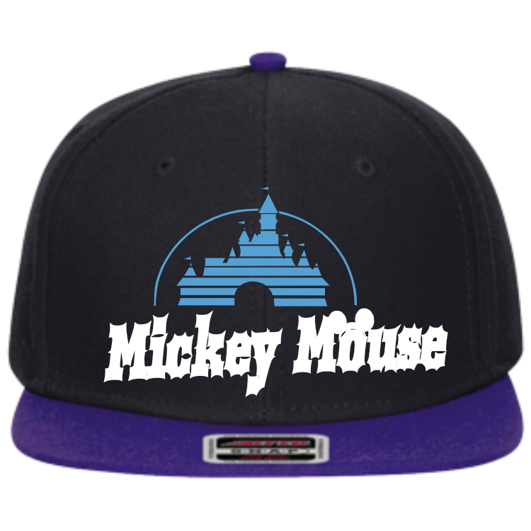 Mickey mouse hat mlg Wool Blend Snapback Flat Bill Hat