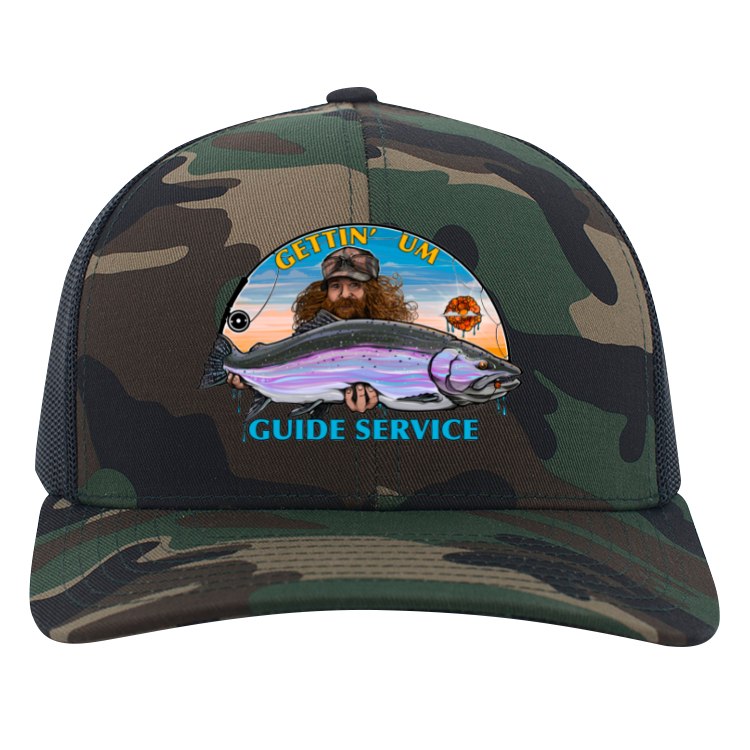 GettinUm Camo Hat Design Your Own Custom Printed Cap | Unisex Pacific ...