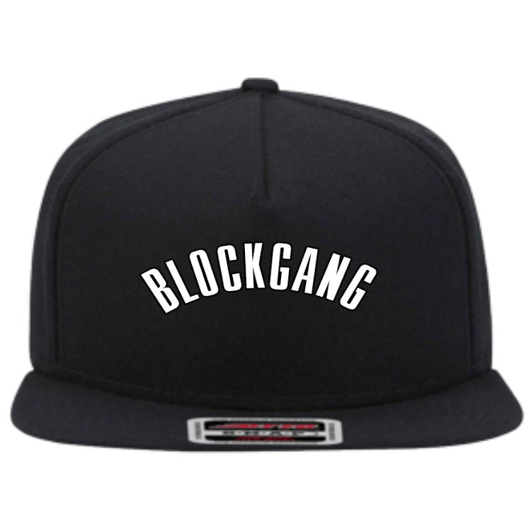 Block gang black Do It Yourself Embroidered Hat | Unisex Otto Cap Hat ...