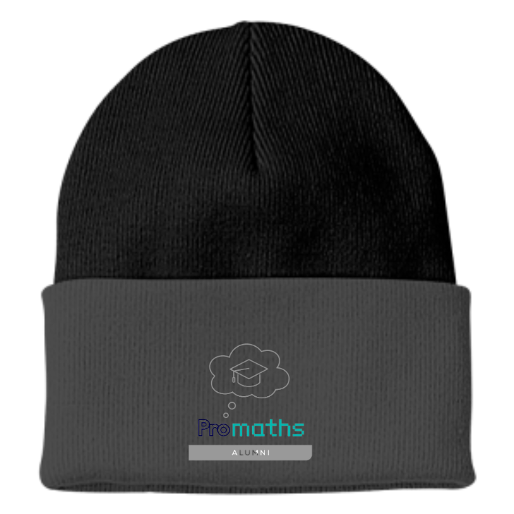 Promaths 3 Fold Up Cuff Beanie