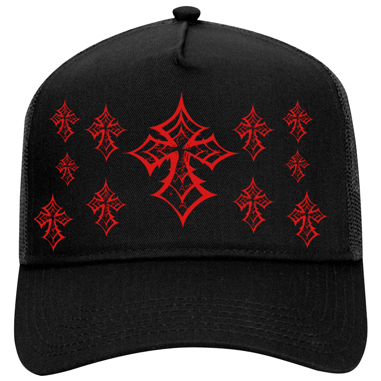 Cross V2 Design Trucker Hat Otto Cap
