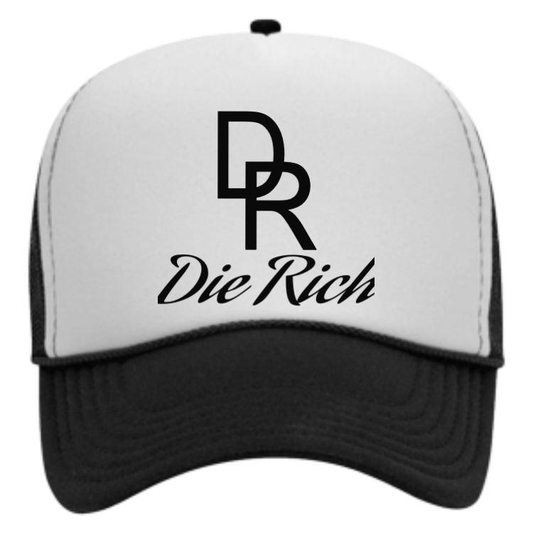 DIE RICH Design Custom Printed Trucker Hat | Unisex Otto Cap Trucker ...