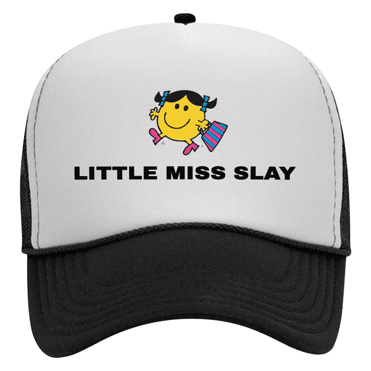 LITTLE MISS SLAY Design Custom Printed Trucker Hat | Unisex Otto Cap ...