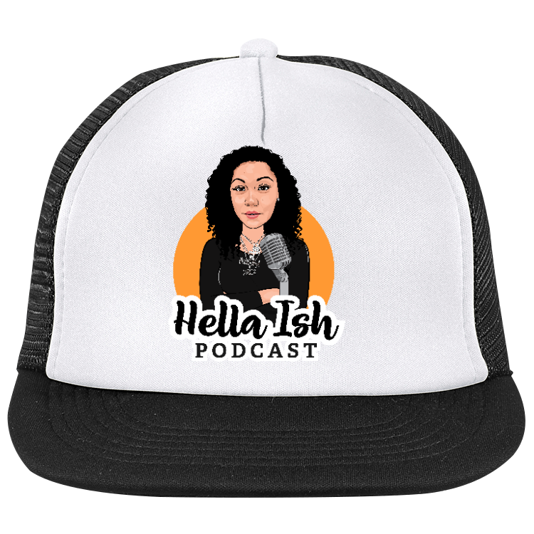 Hella Ish2 Neon Flat Bill Snapback Trucker Cap