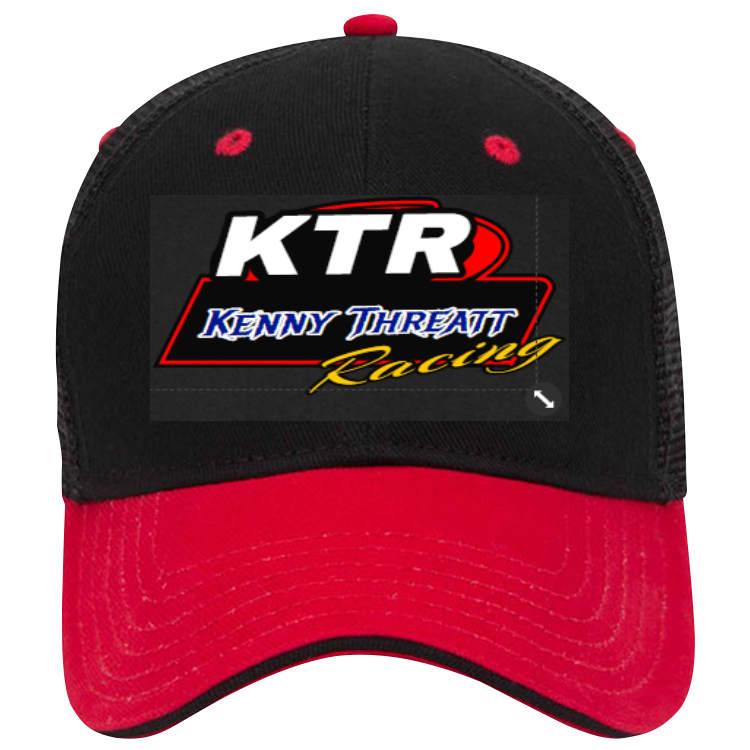 KTR Racing Low Pro Sandwich Visor Trucker Otto Cap
