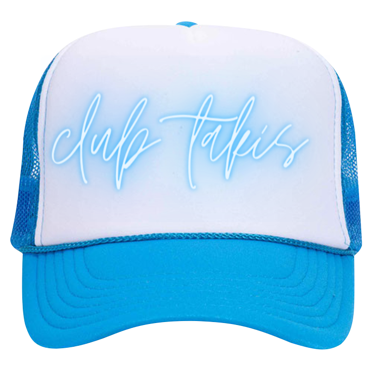 blue trucker Neon Trucker Hat Otto Cap