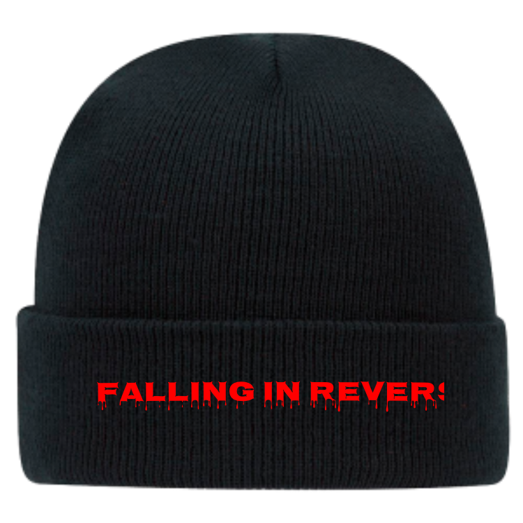 Falling in reverse 12 Beanie | Custom Embroidered