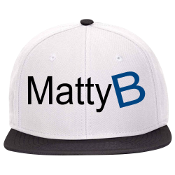 Wool Blend Snapback Flat Bill Hat