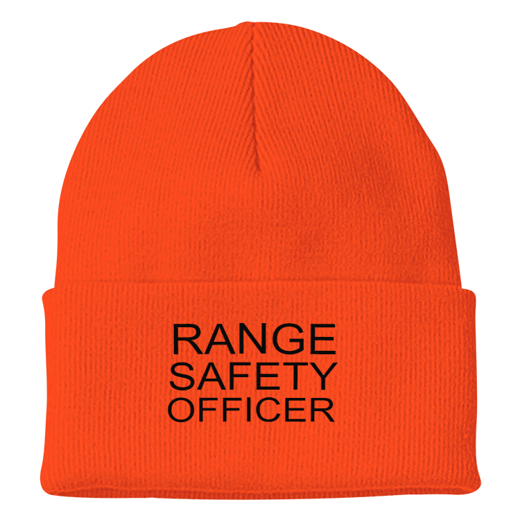 RANGE SAFETY OFFICER 3 Fold Up Cuff Beanie