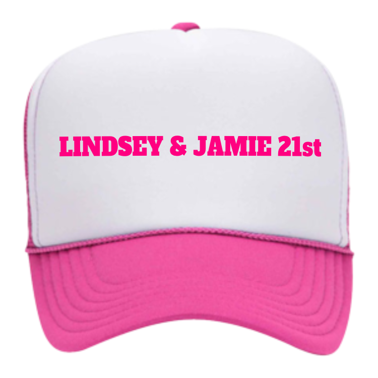 Sign night Create Printed Trucker Hat | Unisex Otto Cap Trucker Hat 39-169