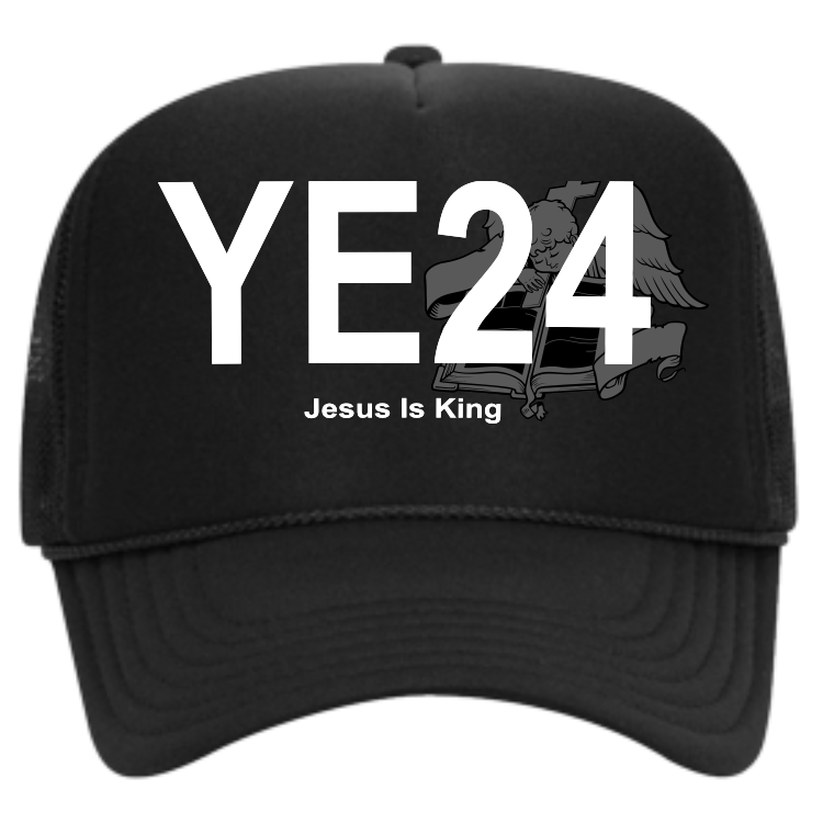 YE24 JSUS Design Custom Printed Trucker Hat | Unisex Otto Cap Trucker ...