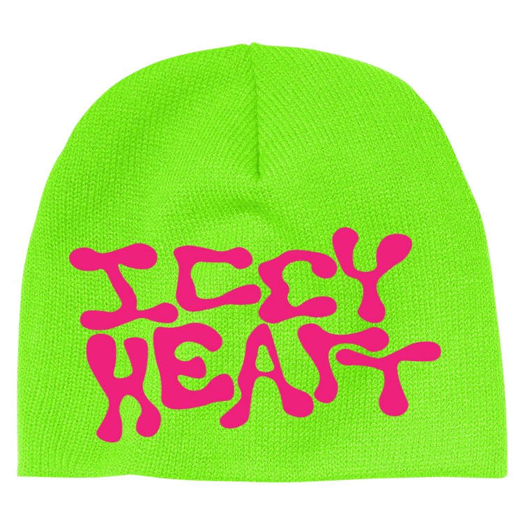 iccy heart beanie Custom Beanie
