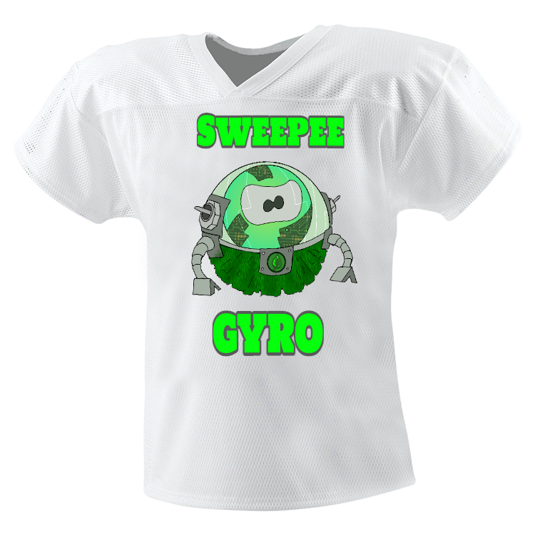 GYRO Trash Terminator Adult Practice Football Jersey