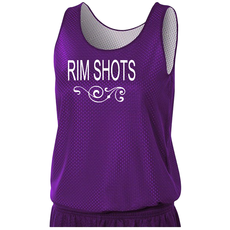 RIM SHOTS Women's Reversible Basketball Jerseys