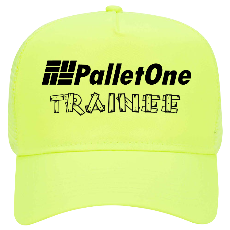 TRAINEE Neon Hat, Neon Trucker Hats