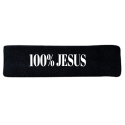 100 JESUS Custom Headbands | Add Your Text