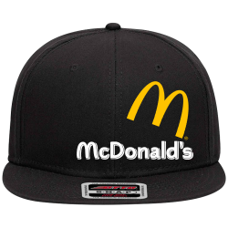 McDonalds Snap Back Flat Bill Hat