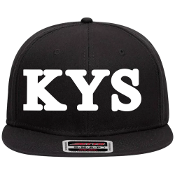 Snap Back Flat Bill Hat