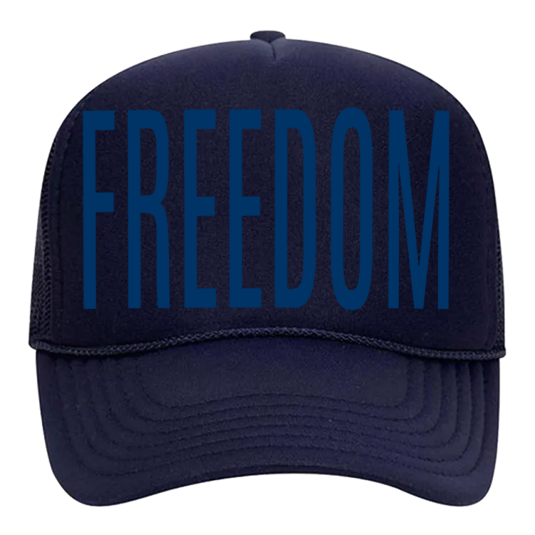 FREEDOM Design Custom Printed Trucker Hat | Unisex Otto Cap Trucker Hat ...